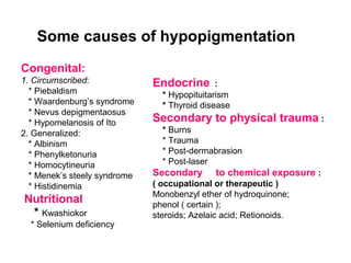 Dermatology 5th year, 3rd lecture (Dr. Ali El-Ethawi) | PPT