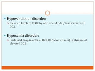 Disorders of sleep | PPTX