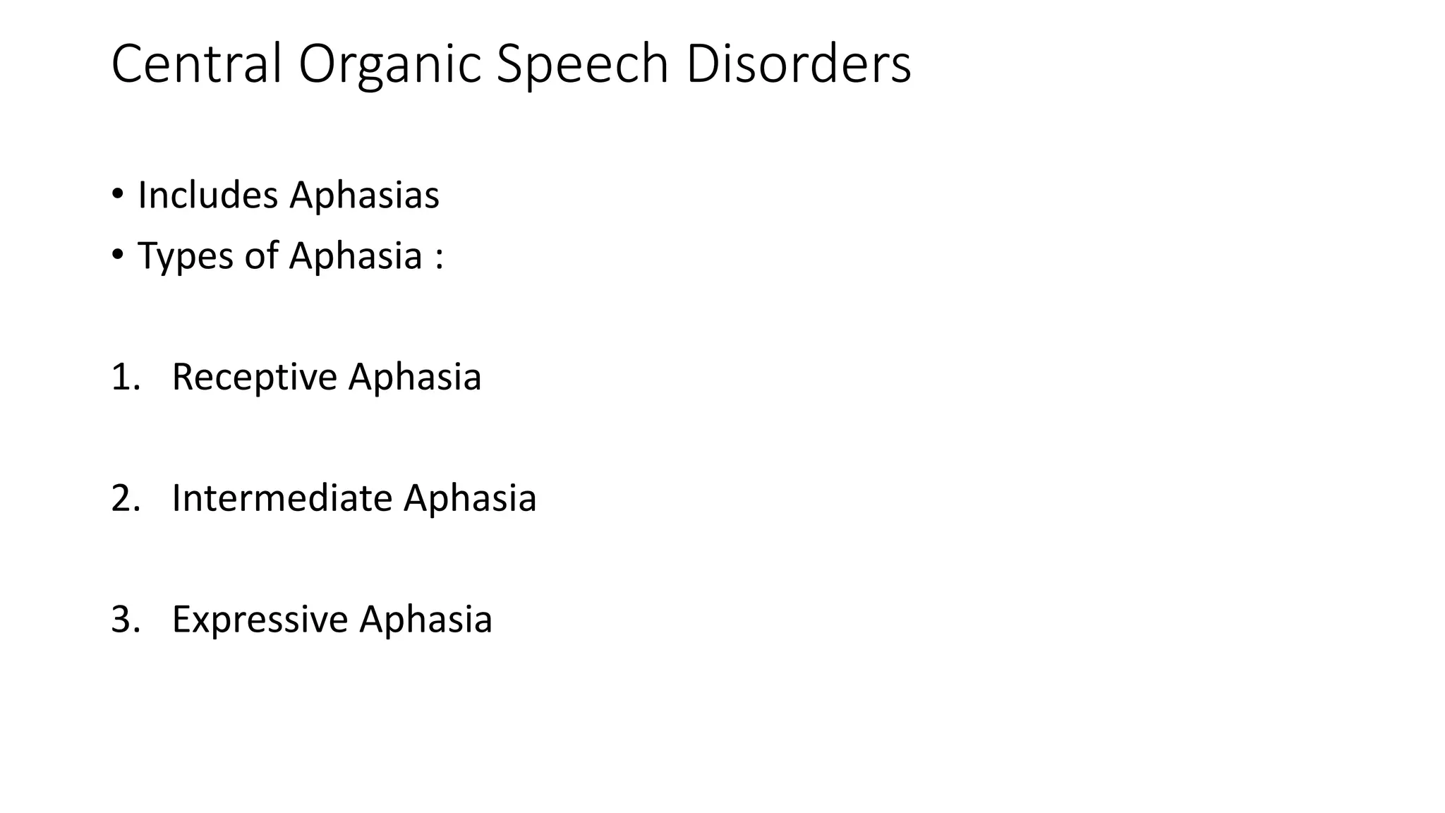 Disorders of Speech.pptx