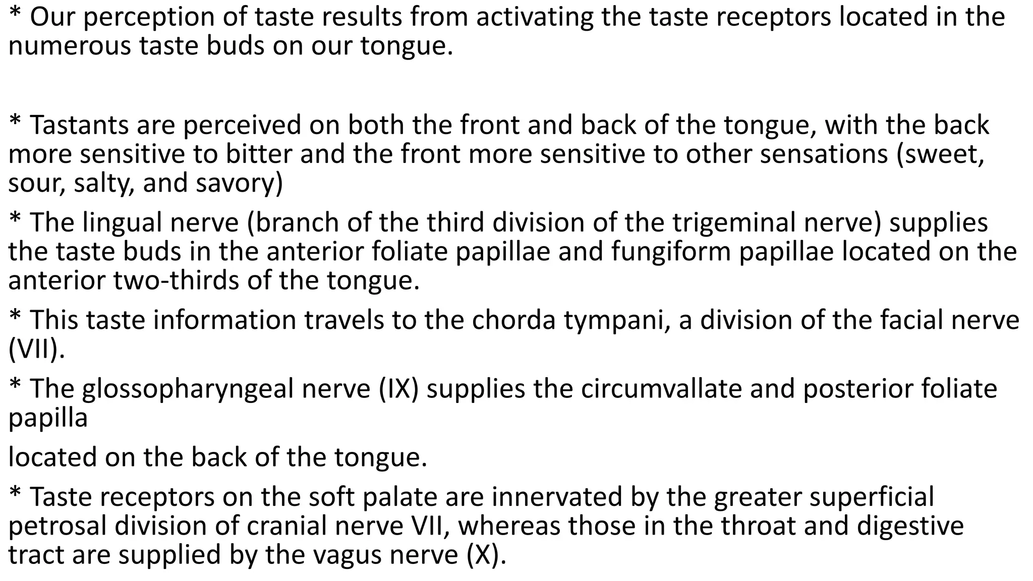 Disorders of taste and smell | PPTX