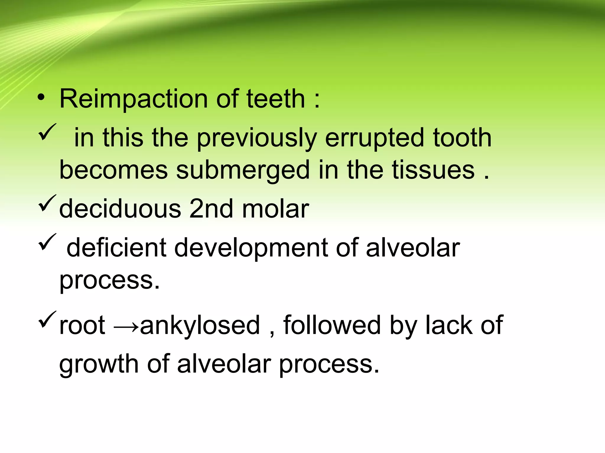 Disorders of teeth | PPT