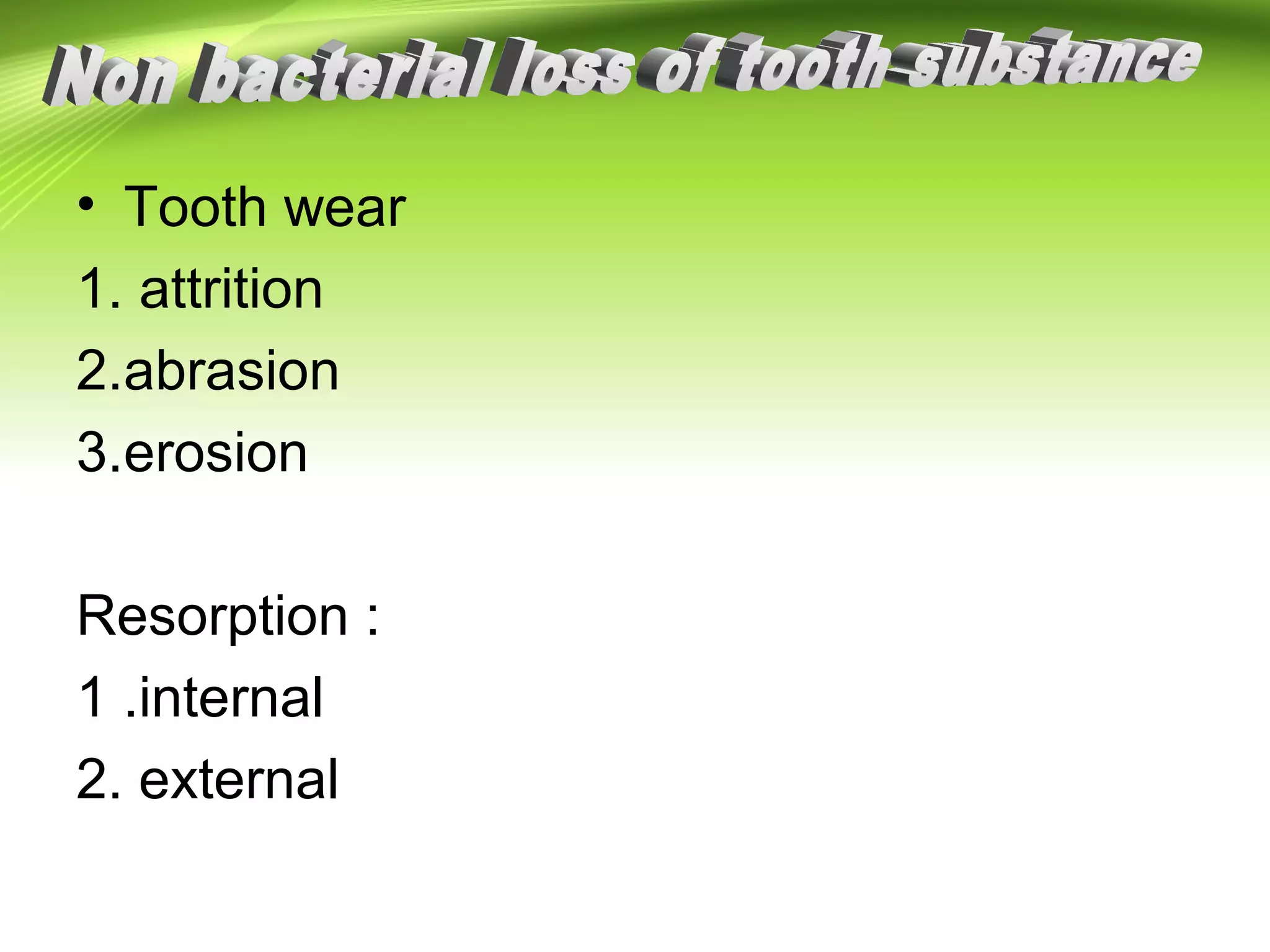 Disorders of teeth | PPT