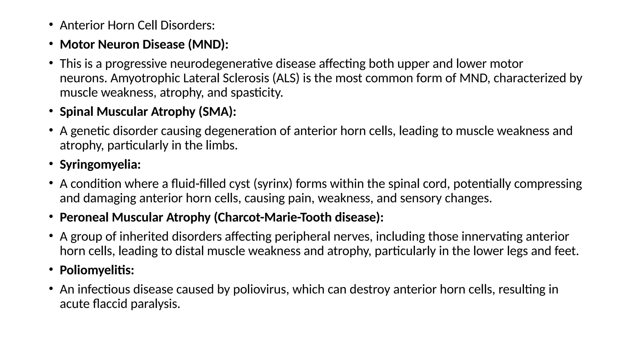 Disorders of the anterior horn cells.pptx