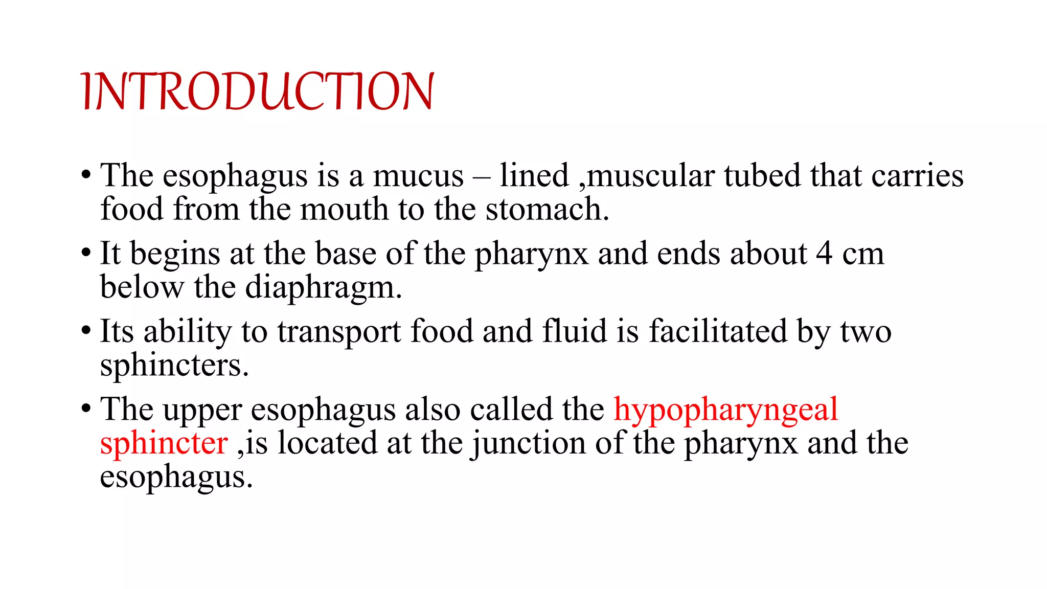 Disorders of the esophagus.pptx