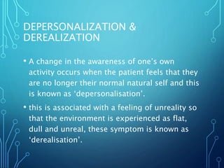 Disorders of the Experience of Self | PPTX