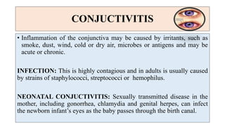 Disorders of the eye | PPTX