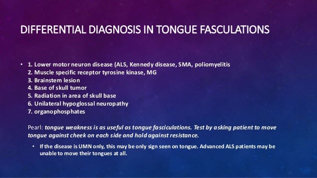 Disorders of the hypoglossal nerves
