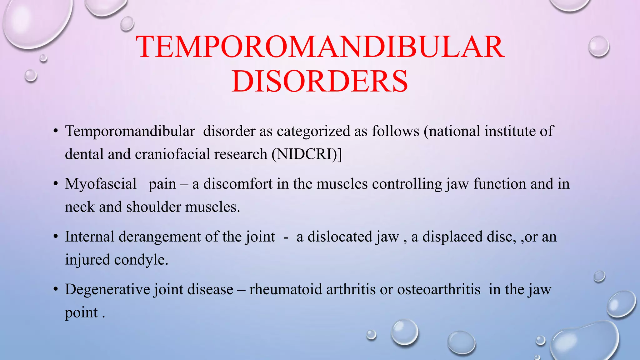 DISORDERS OF THE JAW.pptx