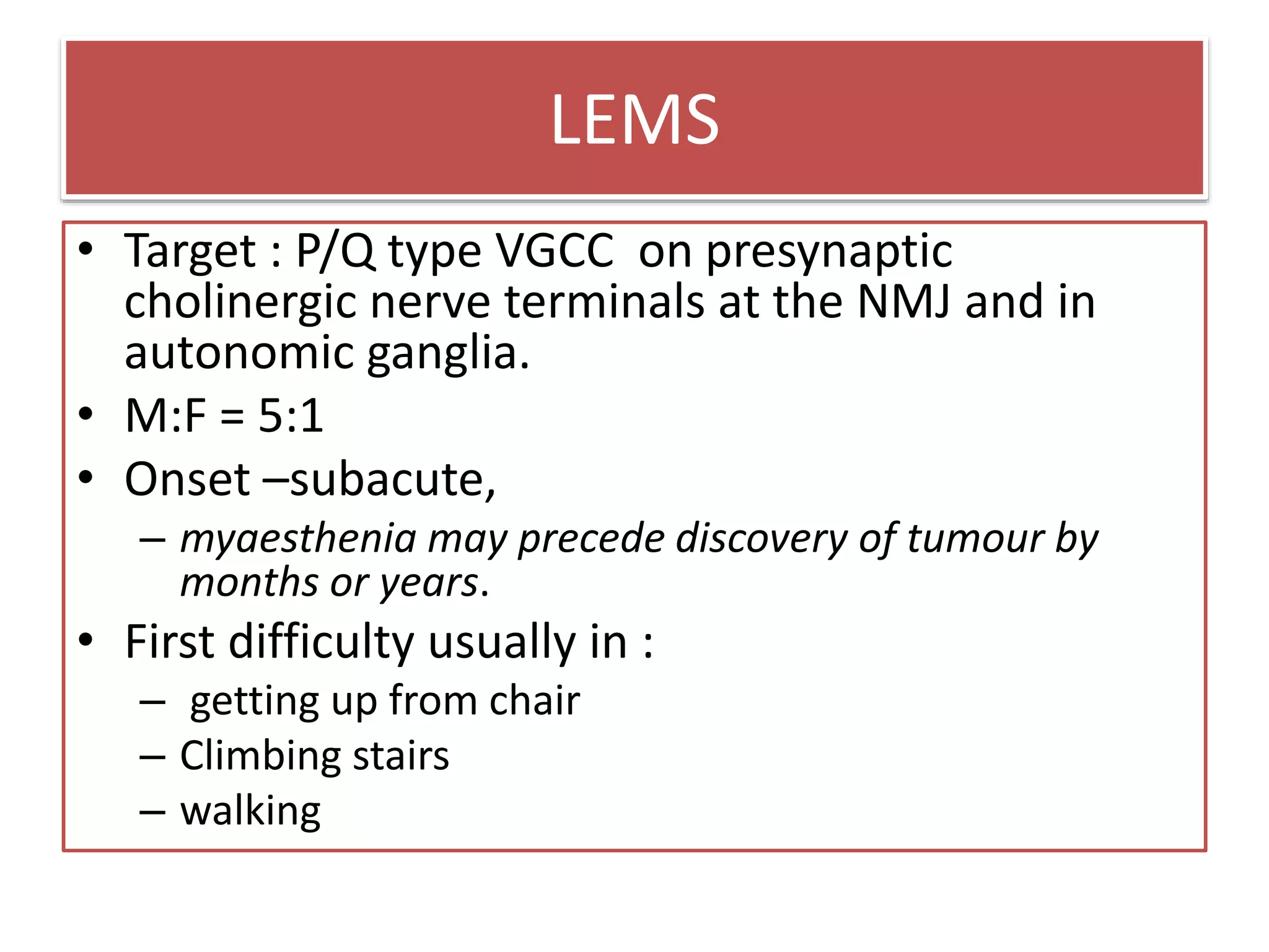 Disorders of the Neuromuscular junction | PPTX