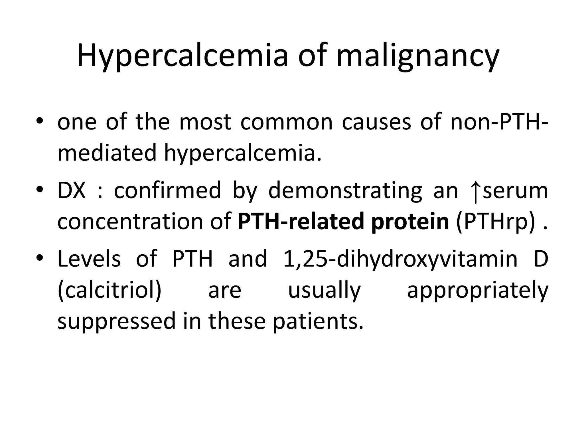 Disorders of the parathyroid glands | PPTX