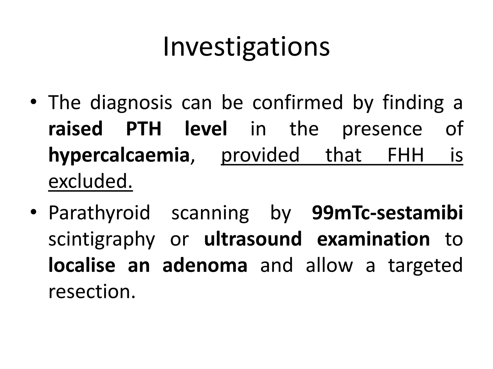 Disorders of the parathyroid glands | PPTX