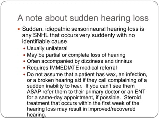 Disorders of the peripheral auditory system | PPTX
