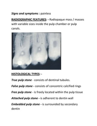 Disorders of the pulp | DOCX