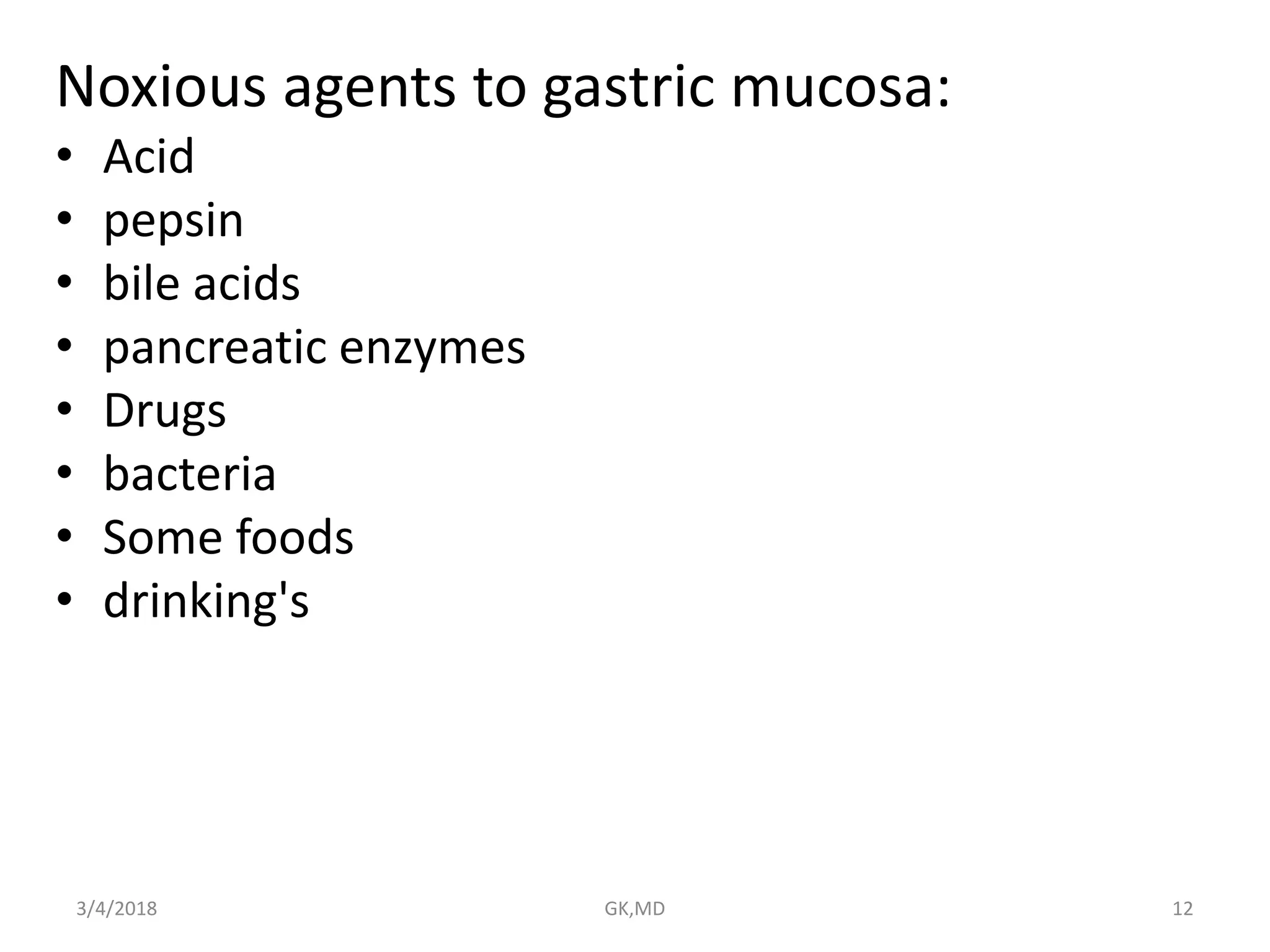 Disorders of the stomach | PPTX