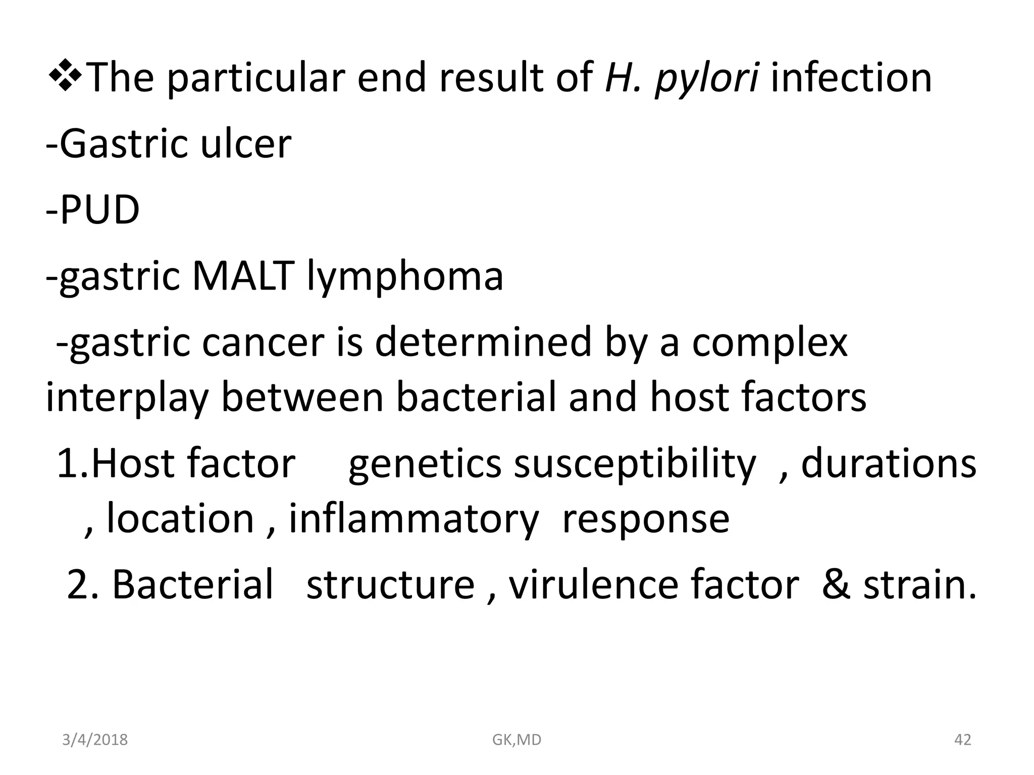 Disorders of the stomach | PPTX