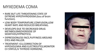 Disorders of the thyroid and parathyroid glands | PPTX