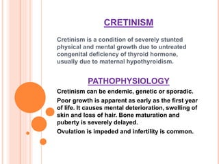 Disorders of the thyroid gland | PPTX