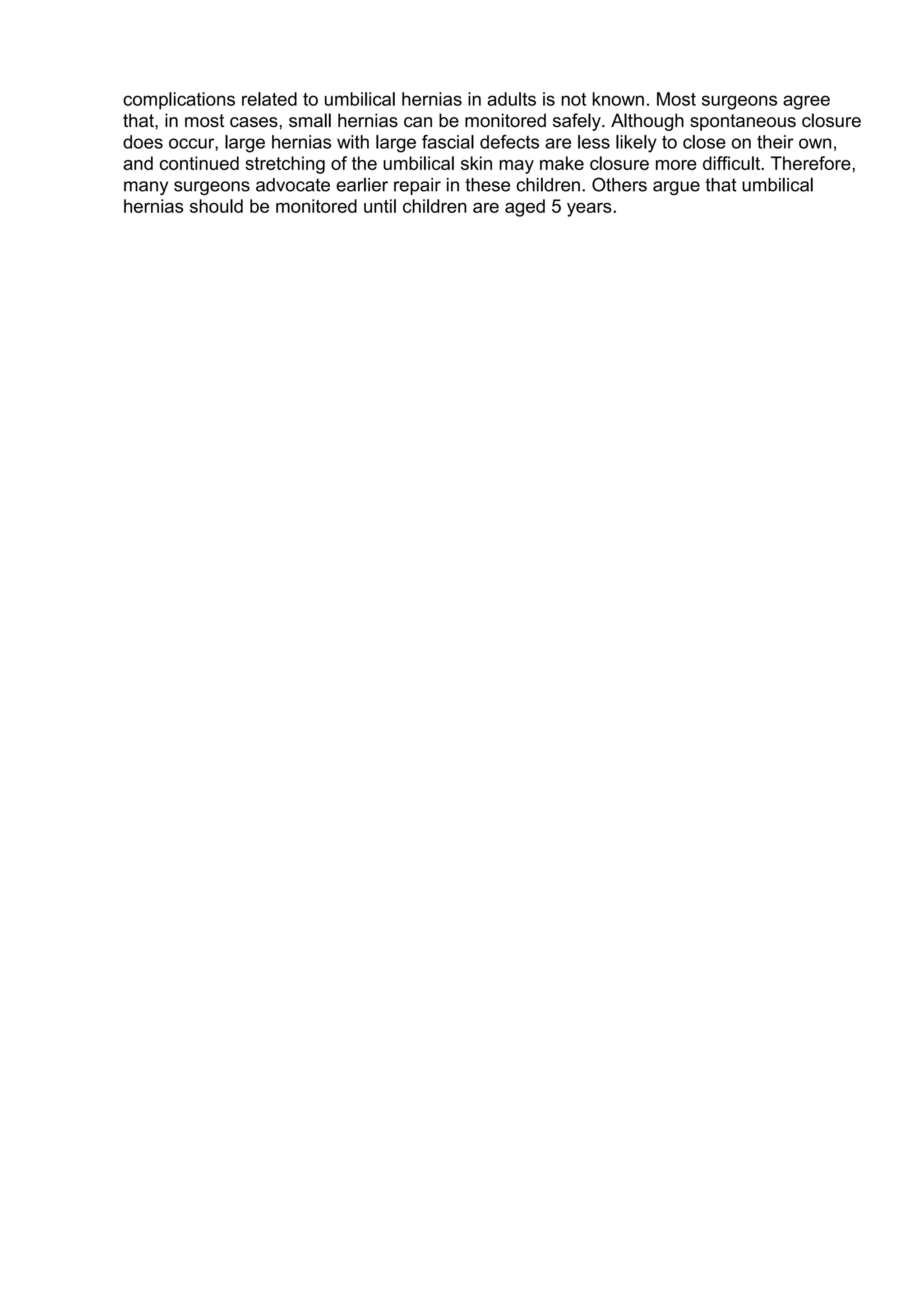 Disorders of the umbilicus | DOC | Pregnancy | Reproductive Health