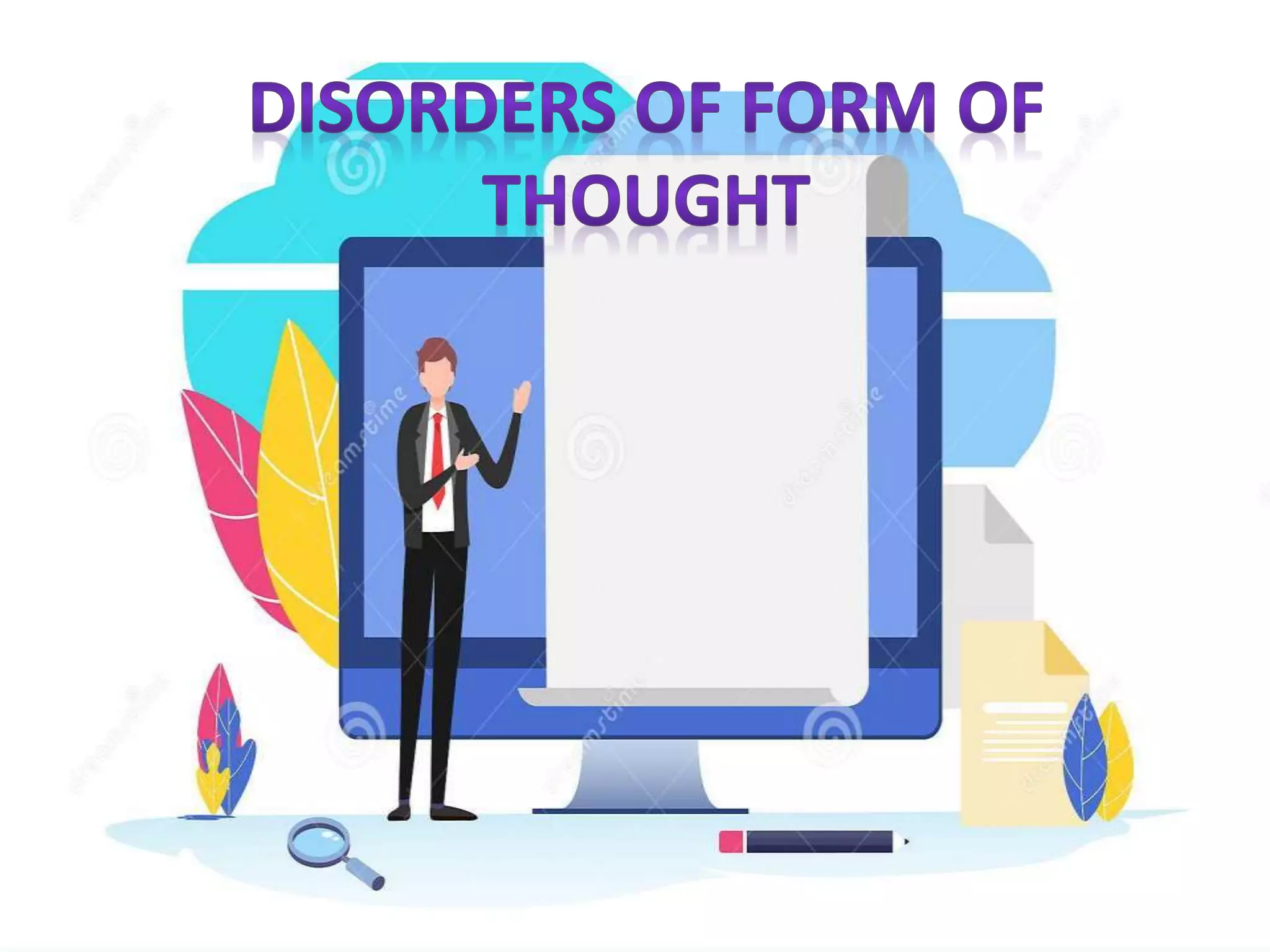 Disorders of thought | PPTX