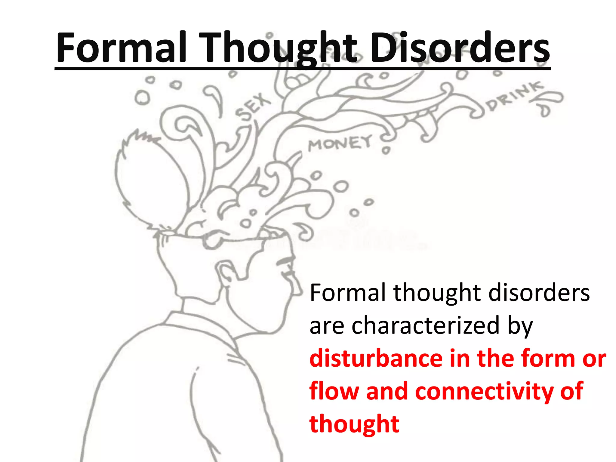Disorders of thought | PPTX
