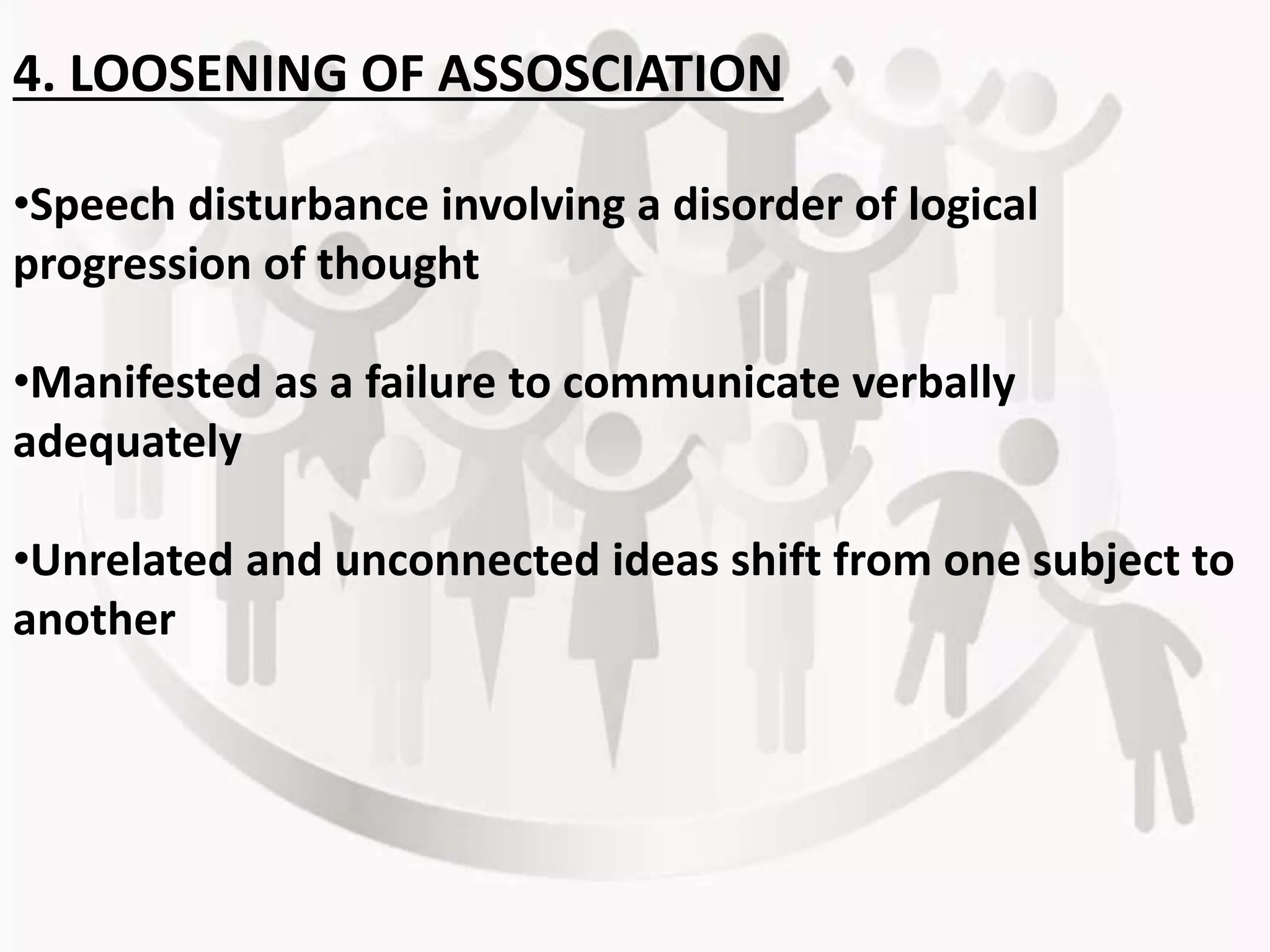 Disorders of thought | PPTX