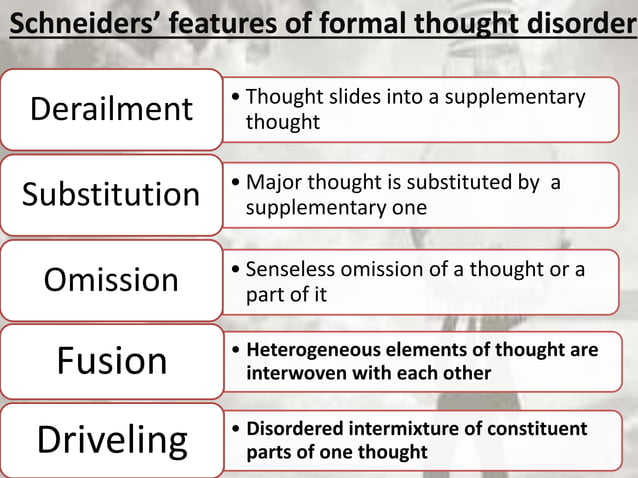 Disorders of thought | PPTX