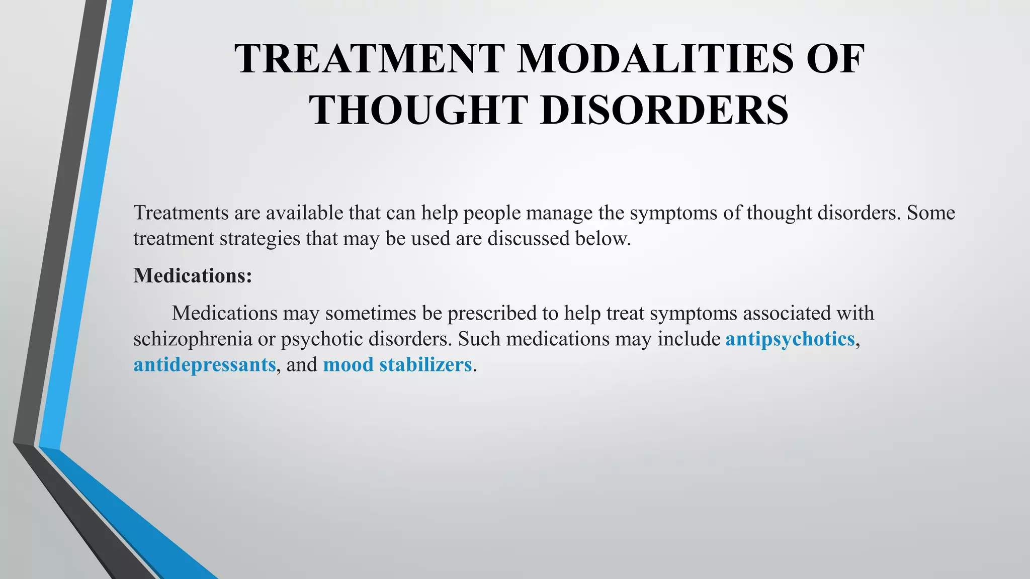 DISORDERS OF THOUGHT | PDF