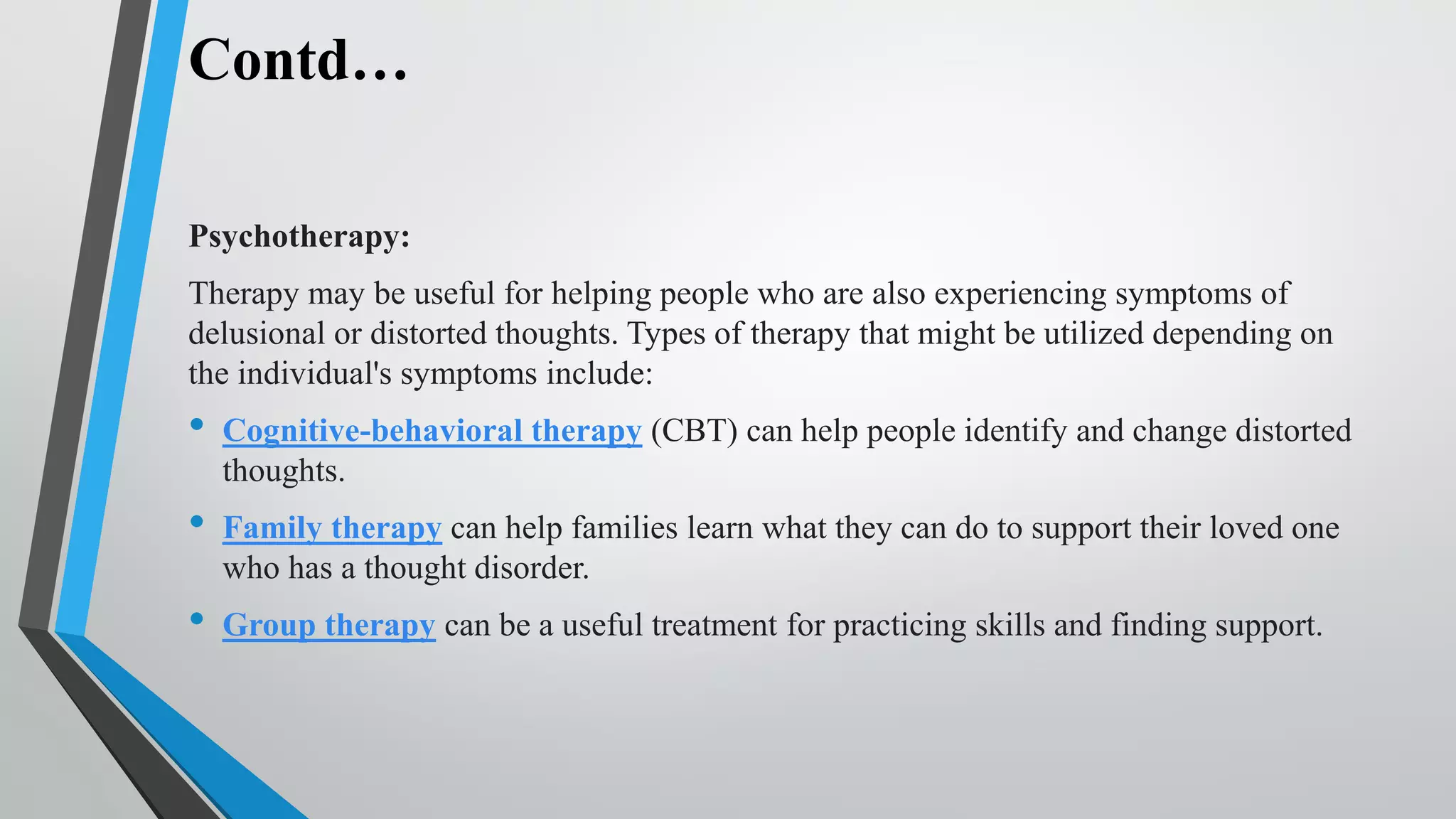 DISORDERS OF THOUGHT | PDF