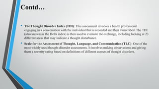 DISORDERS OF THOUGHT | PDF