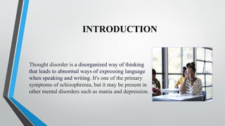 DISORDERS OF THOUGHT | PDF