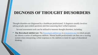DISORDERS OF THOUGHT | PDF
