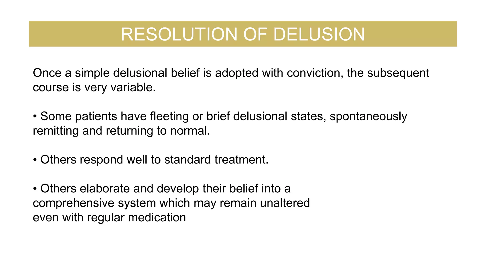 Disorders of thought content | PPTX