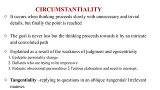 Disorders of Thought 1.pptx in psychiatry | PPTX