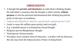 Disorders of Thought 1.pptx in psychiatry | PPTX