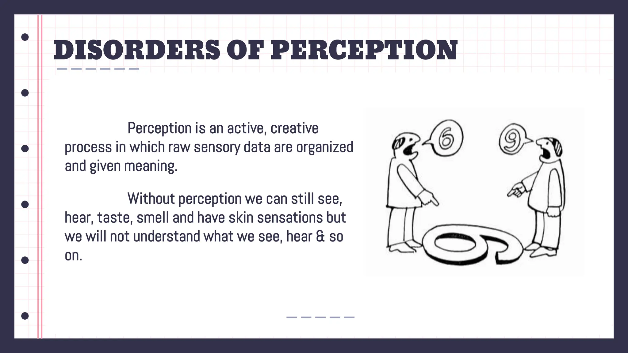 Disorders of Thought and Perception | Mental Health & Psychiatric ...