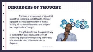 Disorders of Thought and Perception | Mental Health & Psychiatric ...