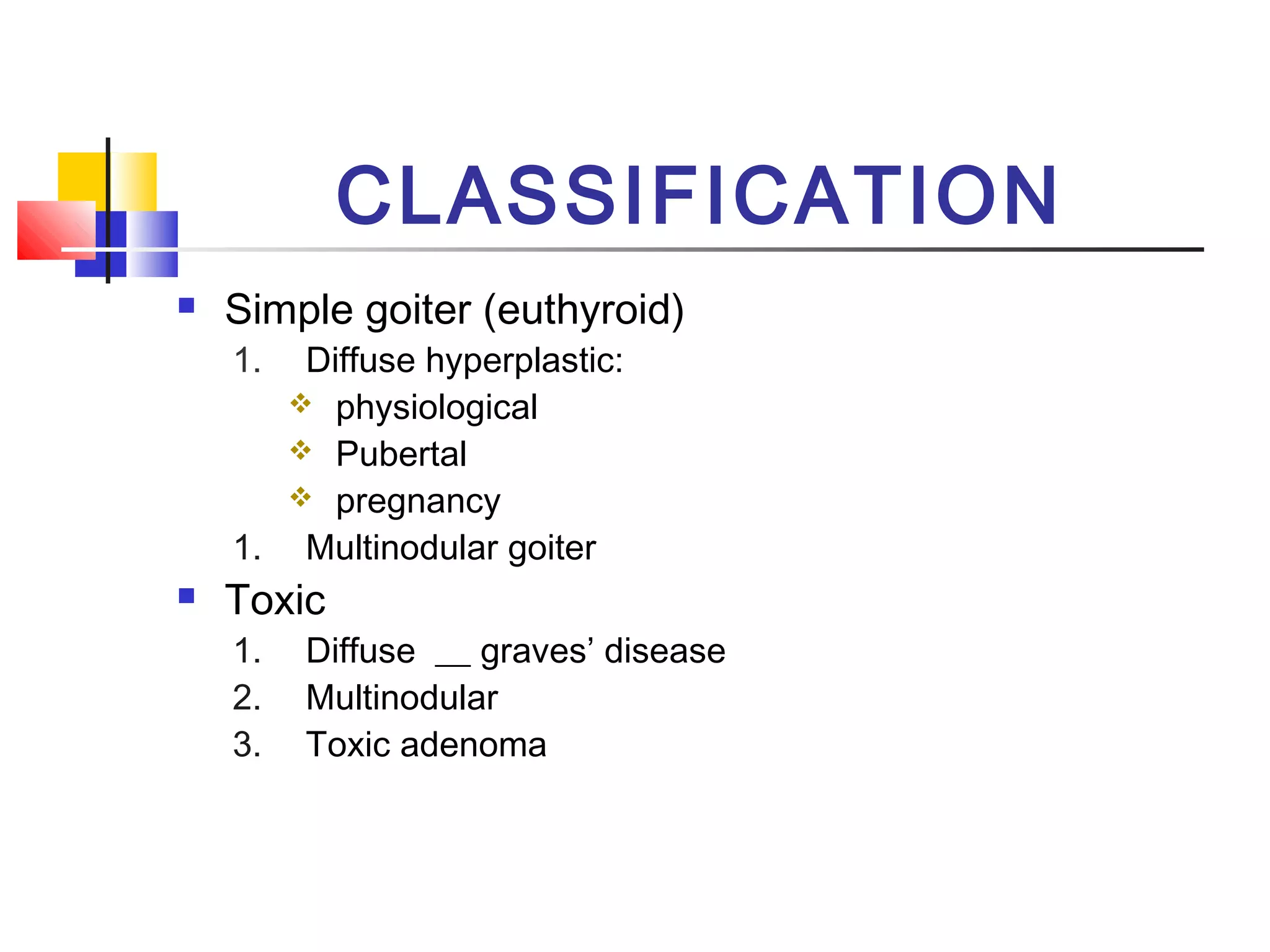 Brief introduction on disorders of thyroid gland | PPT