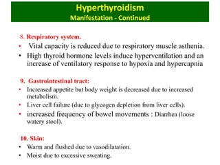 Disorders of thyroid gland | PPTX