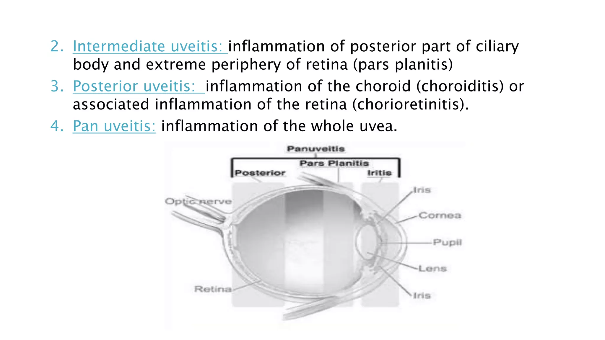 Disorders of uveal tract | PPTX