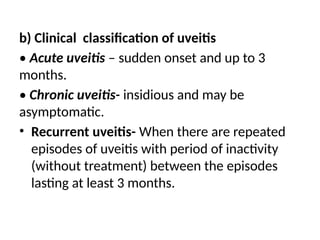 DISORDERS OF UVEAL TRACT BY ABEDI.powerpoint presention | PPT