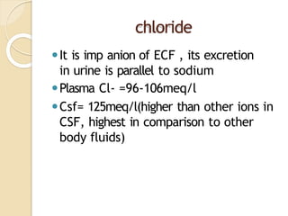 Disorders of water balance - Disorders of water balance like ...