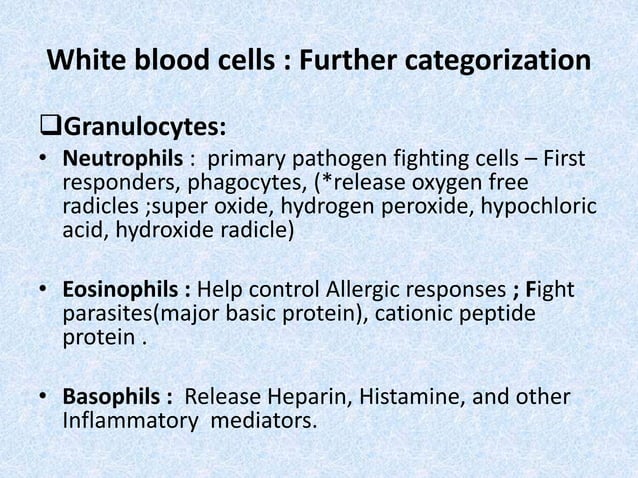 Disorders of white blood cells | PPTX | Blood Disorders | Diseases and ...