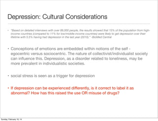 Social Anxiety Disorder and Depression | PDF