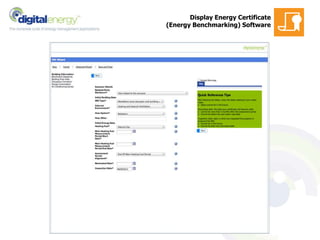Display Energy Certificate Software (screenshots) | PPTX