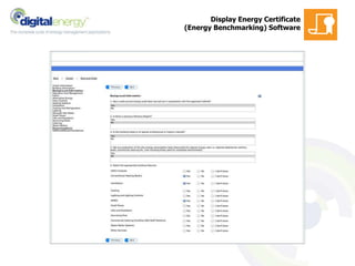 Display Energy Certificate Software (screenshots) | PPTX