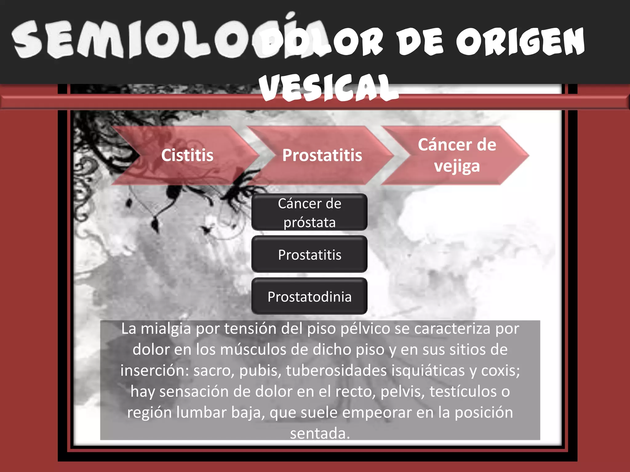 Dispareunia, dolor perineal, genital e inguinocrural | PPT