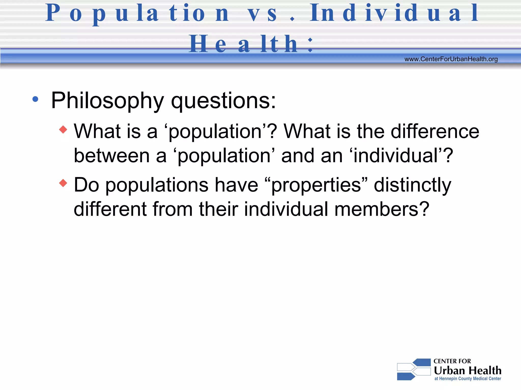 Population disparities in health & health care | PPT | Medical Health