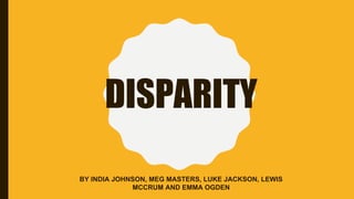 Disparity pp | PPT