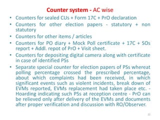 Dispatch and Receipt what you need during the election despatch center ...