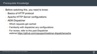 AEM (CQ) Dispatcher Security and CDN+Browser Caching | PPT
